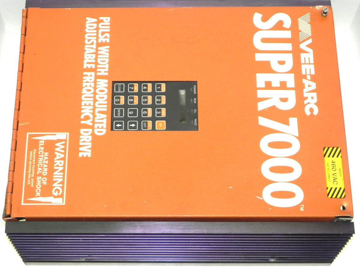 VEE-ARC 931-030 SUPER 7000 5HP ADJUSTABLE FREQUECY DRIVE 931030 — PremiumPLC