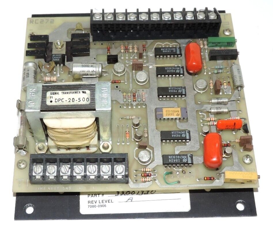 FENNER MODEL RC272 OSCILLATOR AND FREQUENCY SCALER 32001330 REV LEVEL ...