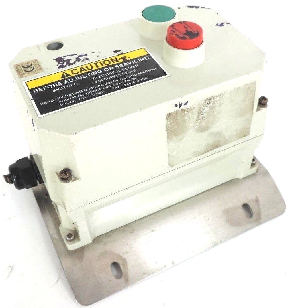 LOVATO START / STOP CONTROLLER ENCLOSURE W/ TYPE BF12 CONTACTOR ...