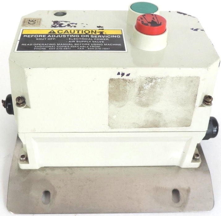 LOVATO START / STOP CONTROLLER ENCLOSURE W/ TYPE BF12 CONTACTOR ...