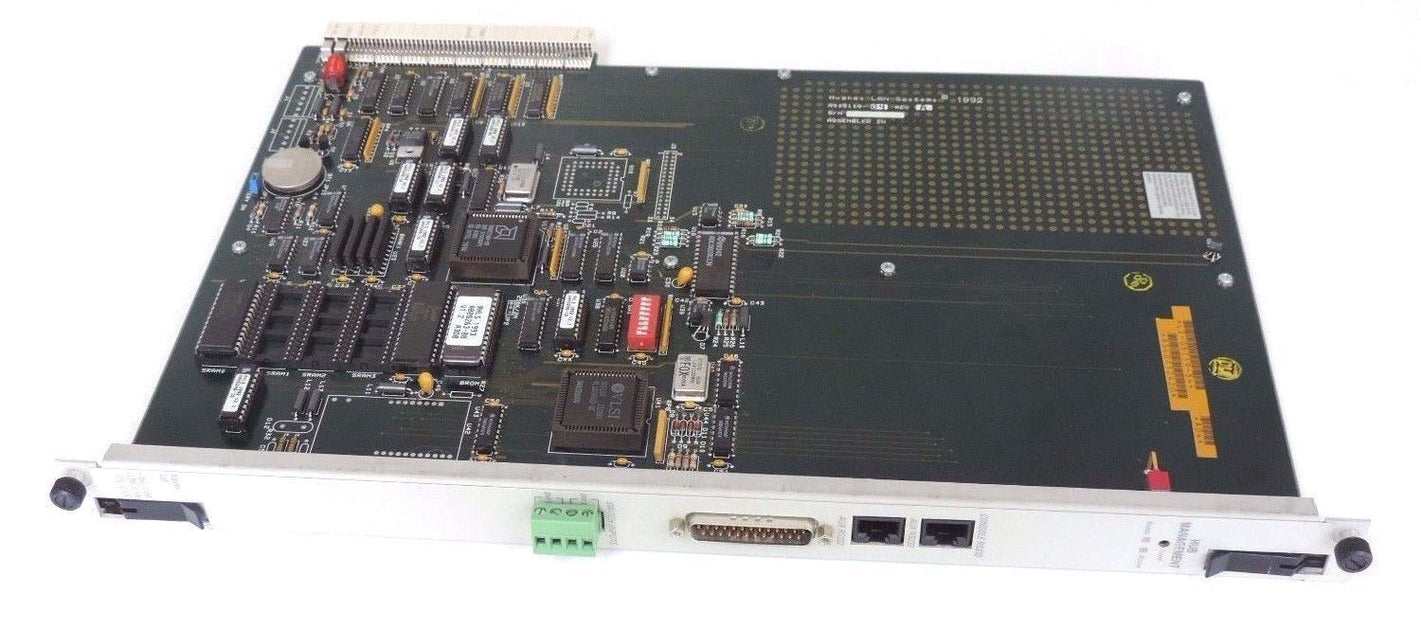 HUGHES LAN SYSTEMS A005119-04 REV. A HUB MANAGEMENT BOARD A00511904 MO ...