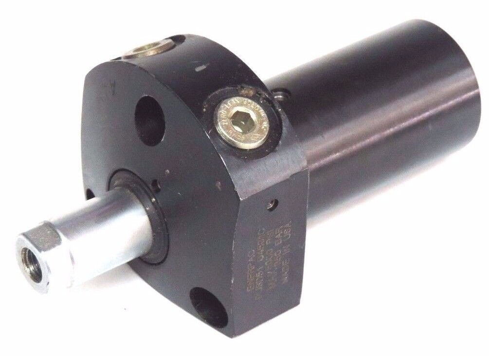 ENERPAC PUSD51 PULL CYLINDER UPPER FLANGE MODEL PU 5000 PSI MAX 350 BA ...