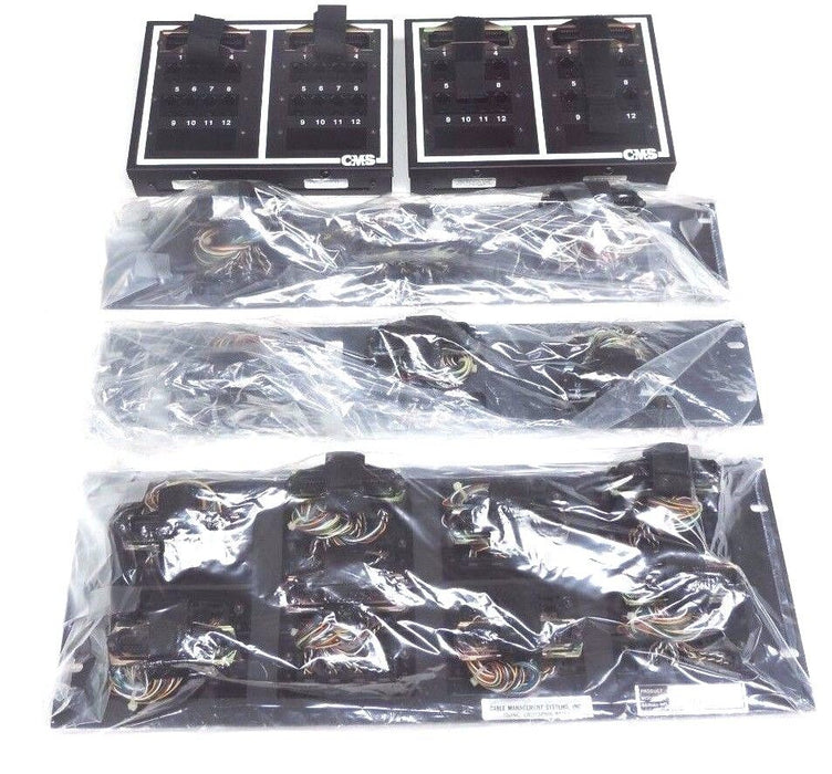 NIB CMS CABLE MANAGEMENT SYSTEMS CONTROL PANEL ASSEMBLY, PATCH PANELS ...