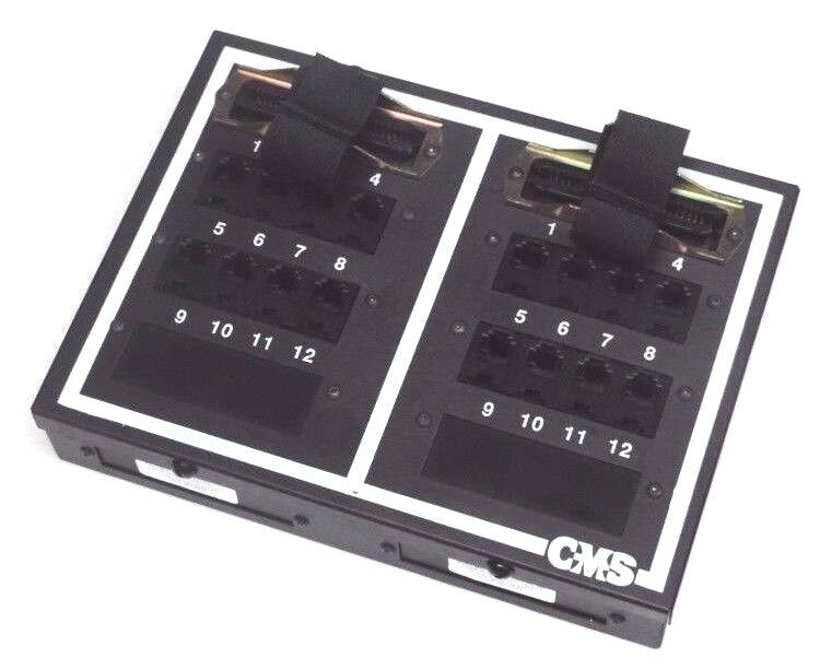 NIB CMS CABLE MANAGEMENT SYSTEMS CONTROL PANEL ASSEMBLY, PATCH PANELS ...