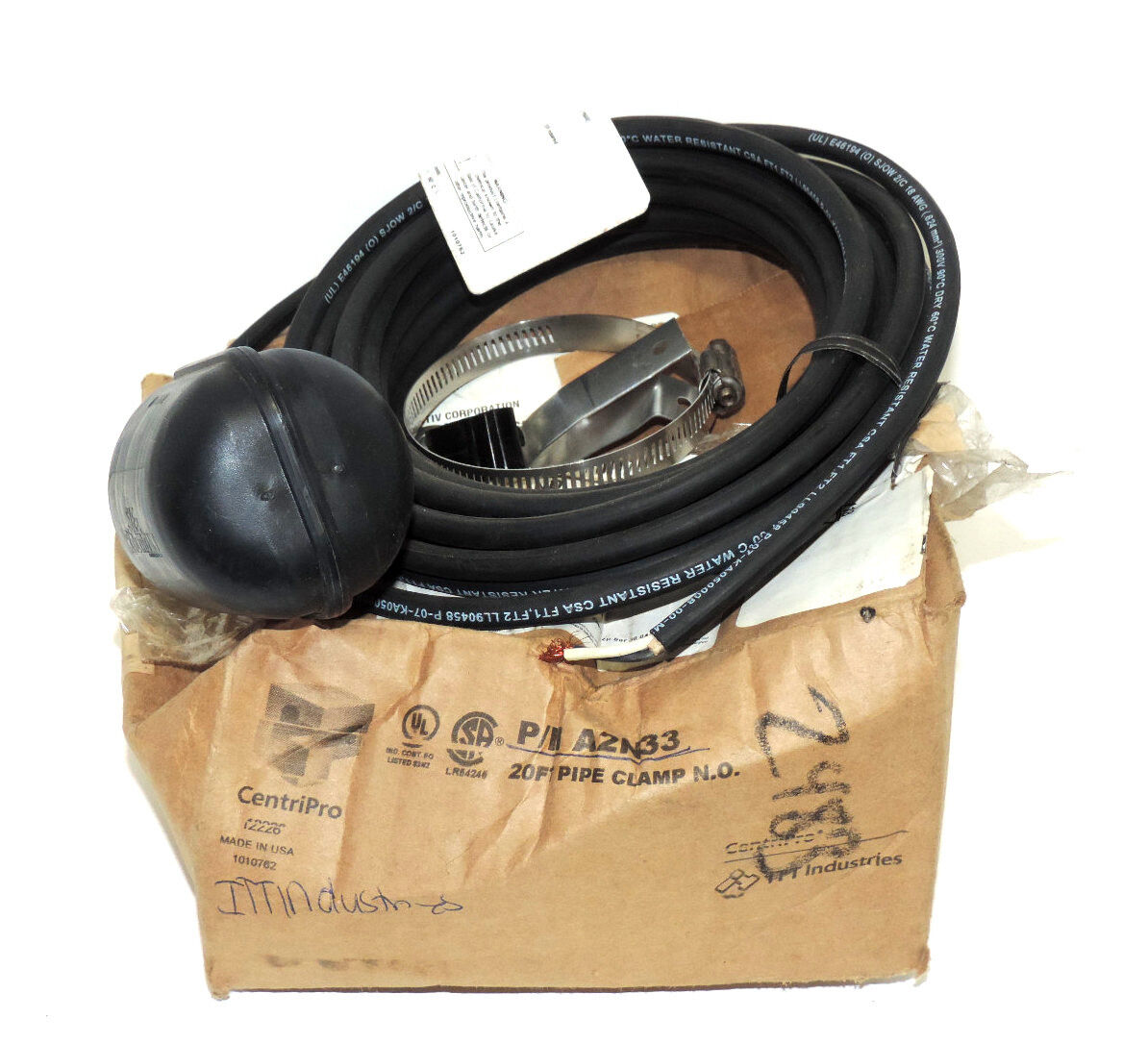 NIB CENTRIPRO A2N33 FLOATSWITCH 50/60HZ 1PHASE — PremiumPLC