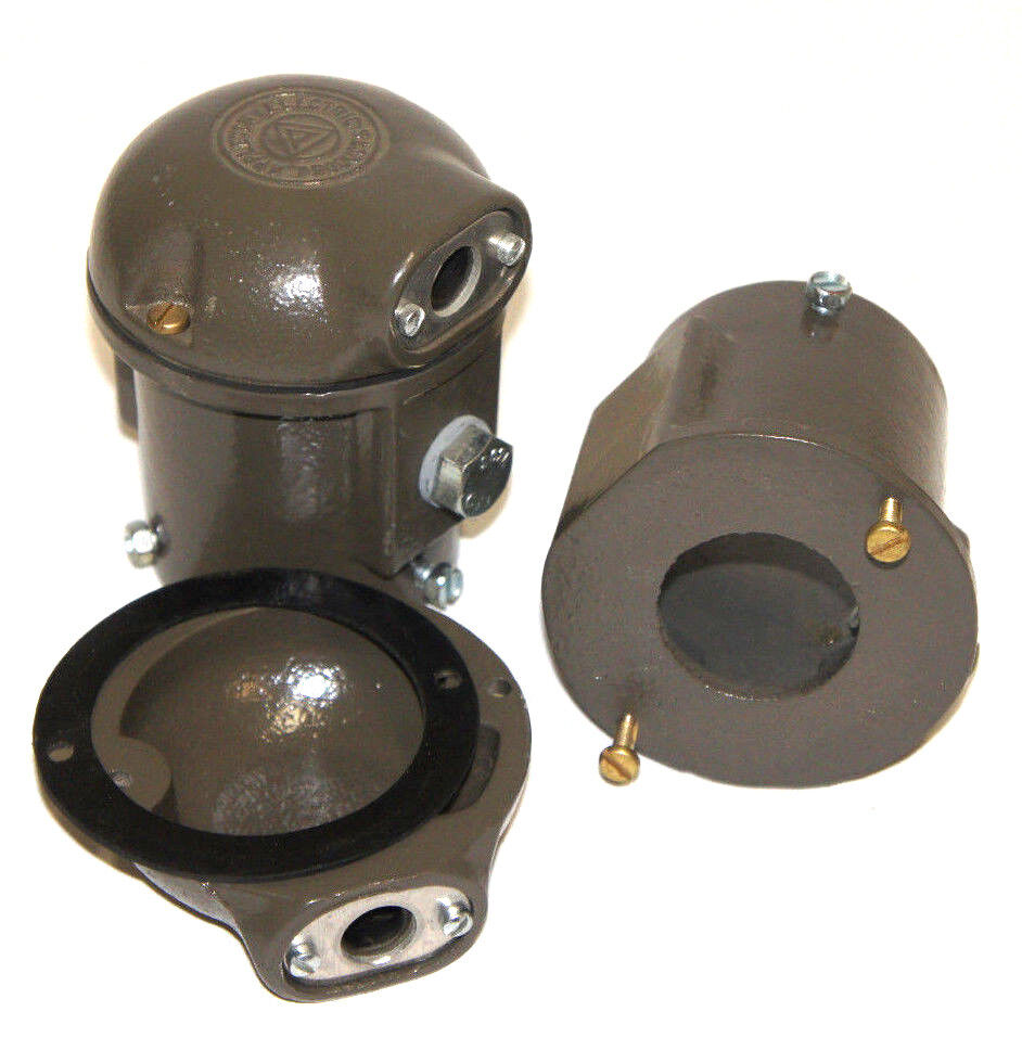 NEW LOT OF 2 APPLETON ELECTRIC CONDUIT SEAL PROOF JUNCTION BOXES ...