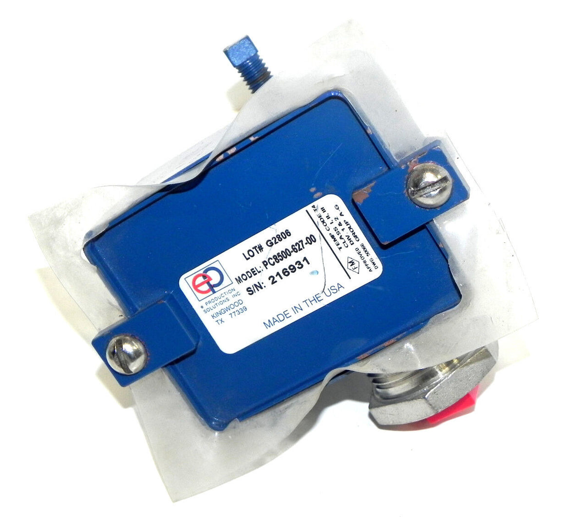 NEW E PRODUCTION PC8500-627-00 S/N: 216931 — PremiumPLC