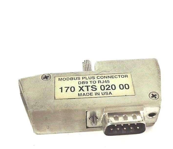 SCHNEIDER MODICON 170XTS02000 MODBUS PLUS CONNECTOR DB9 TO RJ45 ...