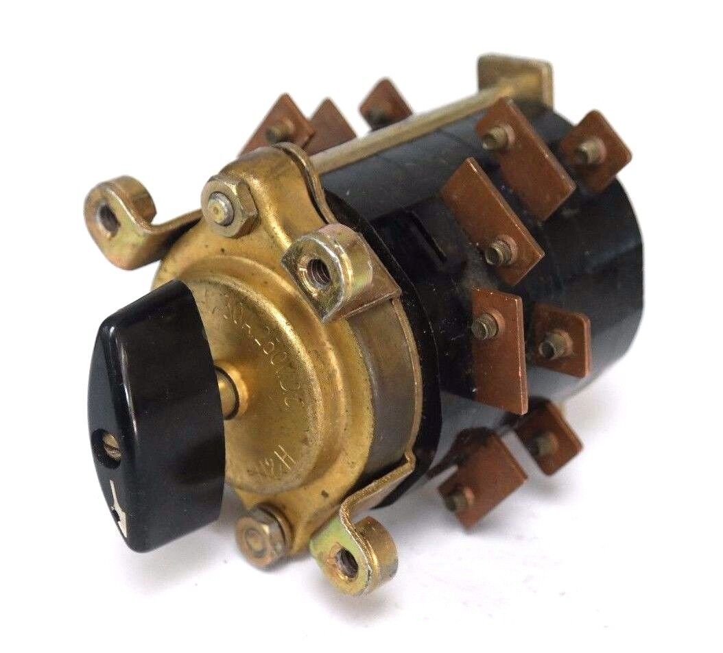 ARROW H&H 30A 500VAC 30A 250VDC ROTARY SWITCH 82759 — PremiumPLC