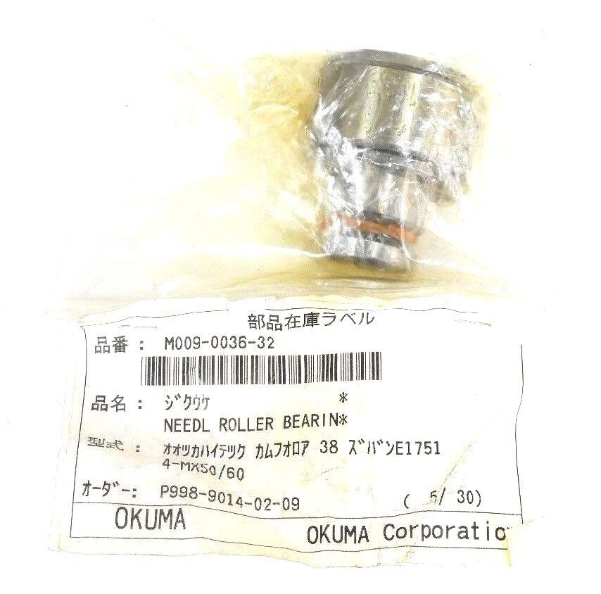 NEW OKUMA M009-0036-32 NEEDLE ROLLER BEARING M009003632 — PremiumPLC