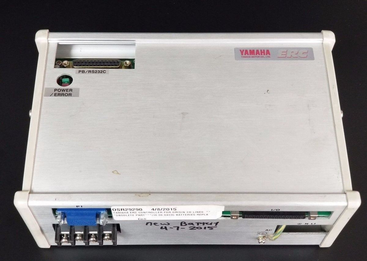 YAMAHA ERC SINGLE AXIS ROBOT CONTROLLER — PremiumPLC