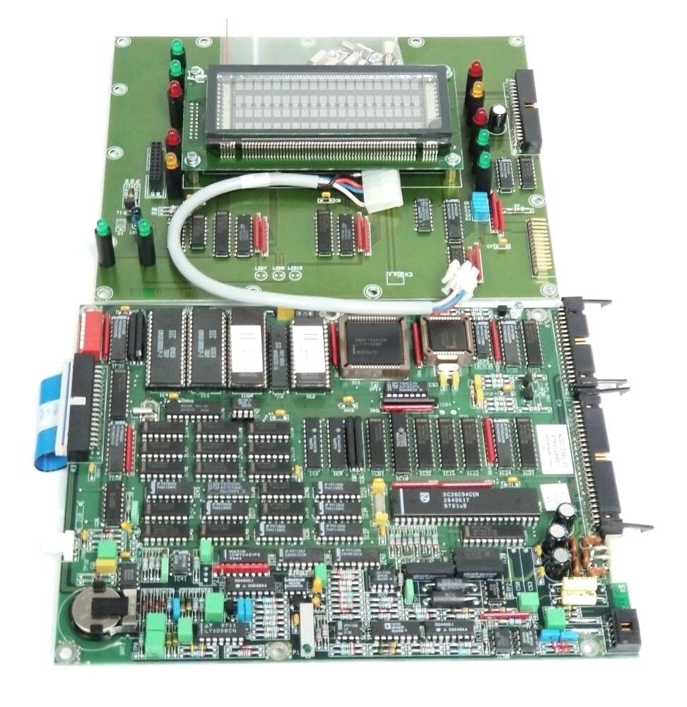 ATLAS COPCO 81N812A02 DISPLAY BOARD REV. 2, W/ 81N810AB01 CONTROL BOAR — PremiumPLC