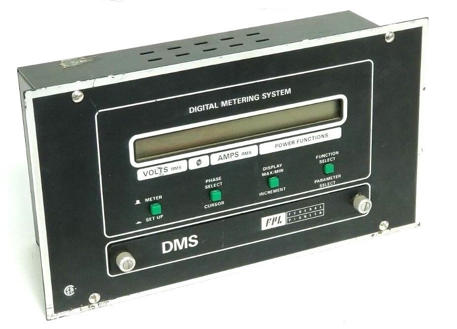 FEDERAL PIONEER DMS-CR DIGITAL METERING SYSTEM DISPLAY DMSCR — PremiumPLC