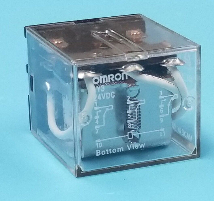NEW OMRON LY3-DC24 RELAY 24VDC 10A 11 PIN LY3-24DC LY3 — PremiumPLC