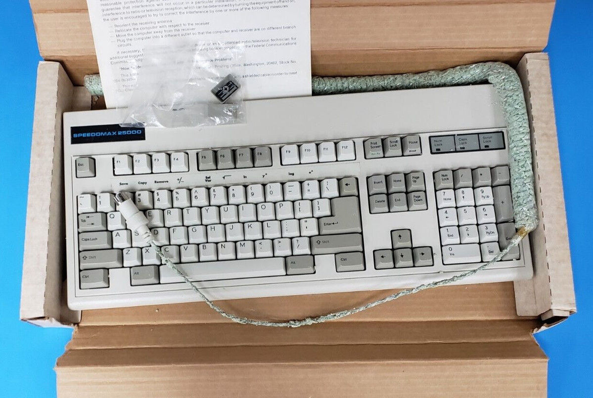 MAXI MODEL 218603XC TYPE B1 B2 SPEEDMAX 25000 MECHANICAL KEYBOARD *DAM ...