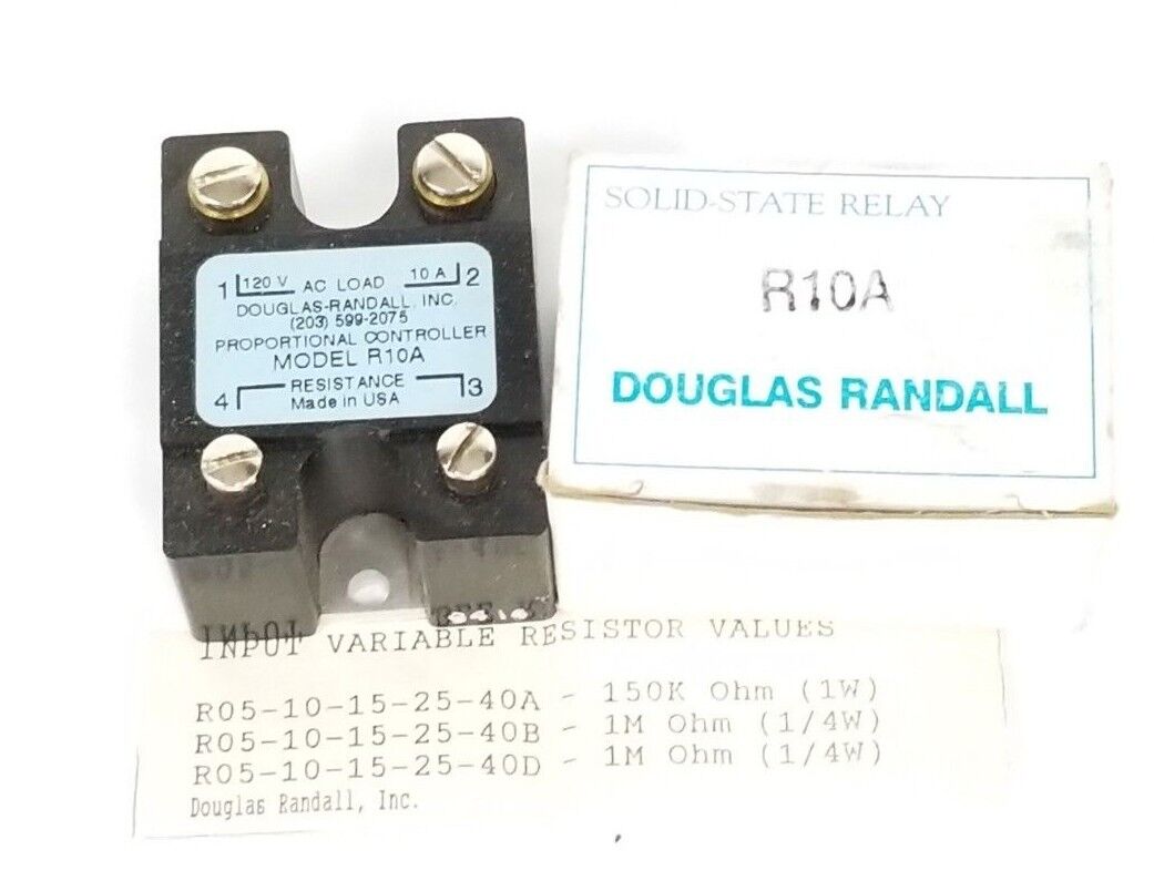 NIB DOUGLAS RANDALL R10A SOLID STATE RELAY — PremiumPLC