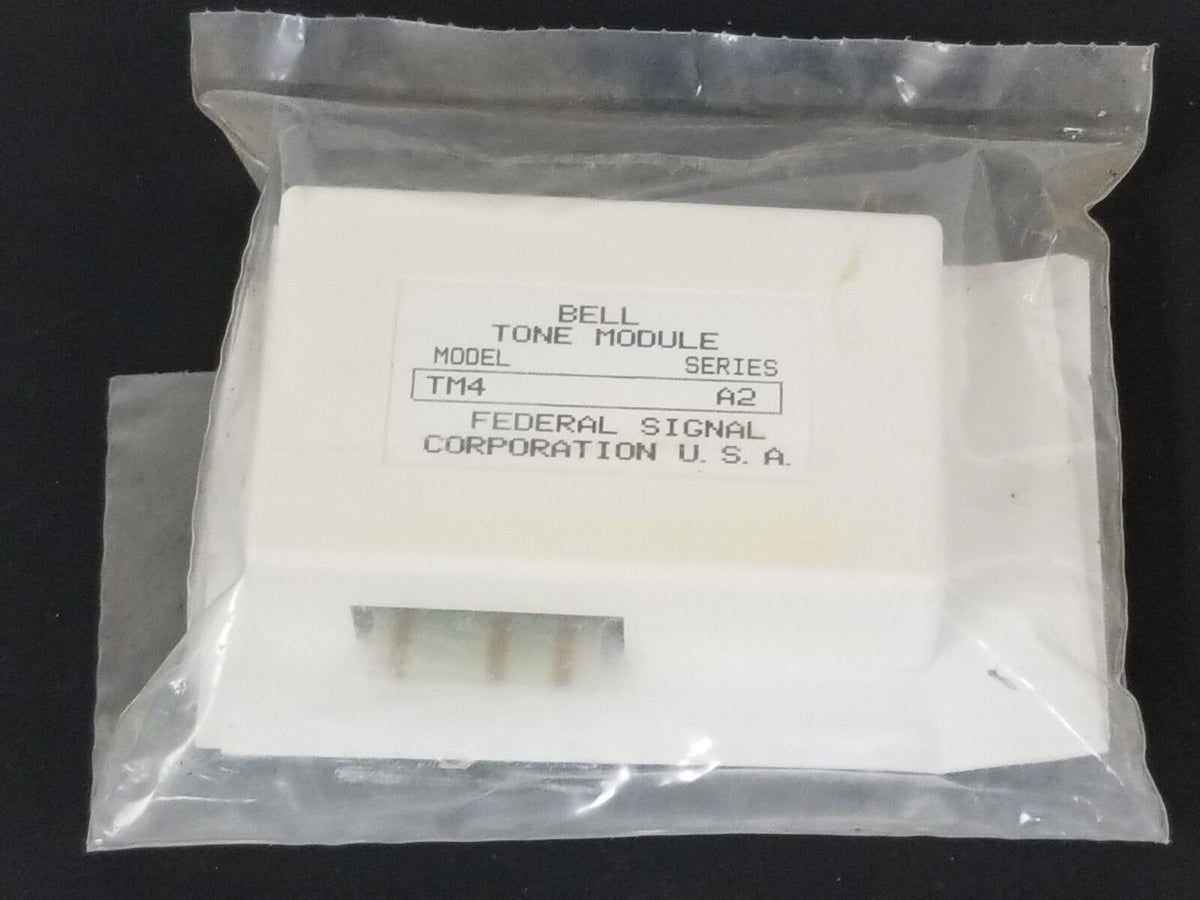 NEW FEDERAL SIGNAL TM4 BELL TONE MODULE SERIES A2 — PremiumPLC