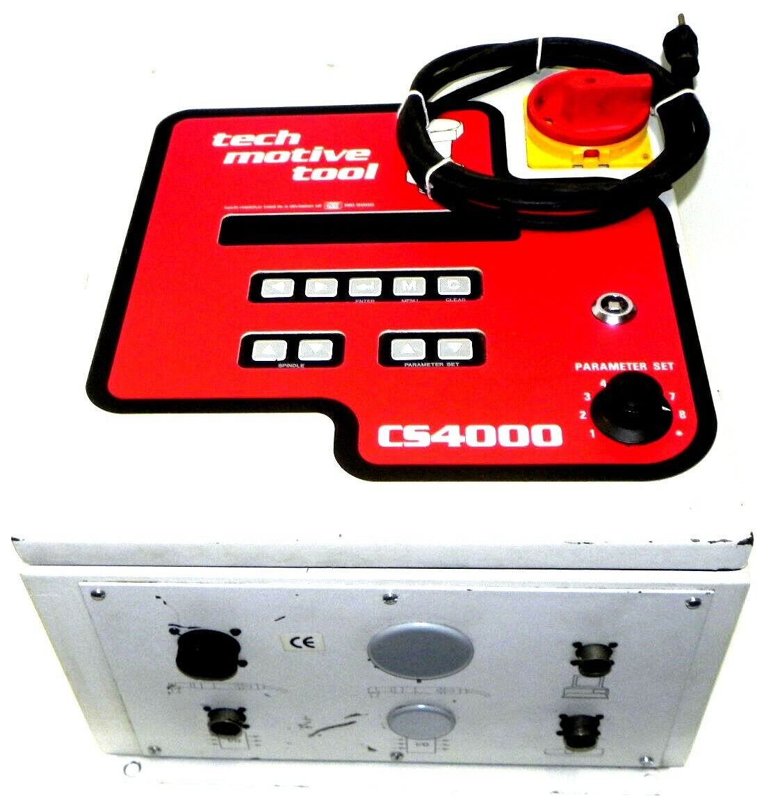 TECH MOTIVE TOOL CS4000 CONTROLLER C4000B01K01C W/ 49-4100-03C5 SERVO ...