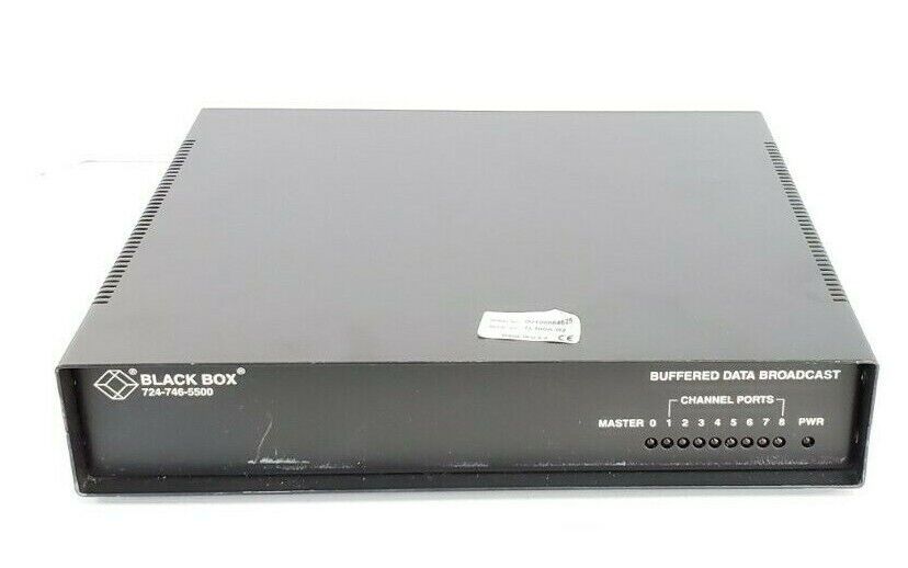 BLACK BOX TL160A-R2 BUFFERED DATA BROADCAST UNIT TL160AR2 (MISSING PAR ...