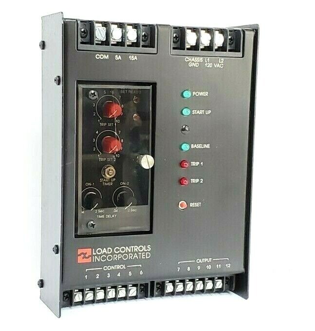 LOAD CONTROLS INC. PCR-1820 COMPENSATER MOTOR LOAD CONTROL PCR1820 ...