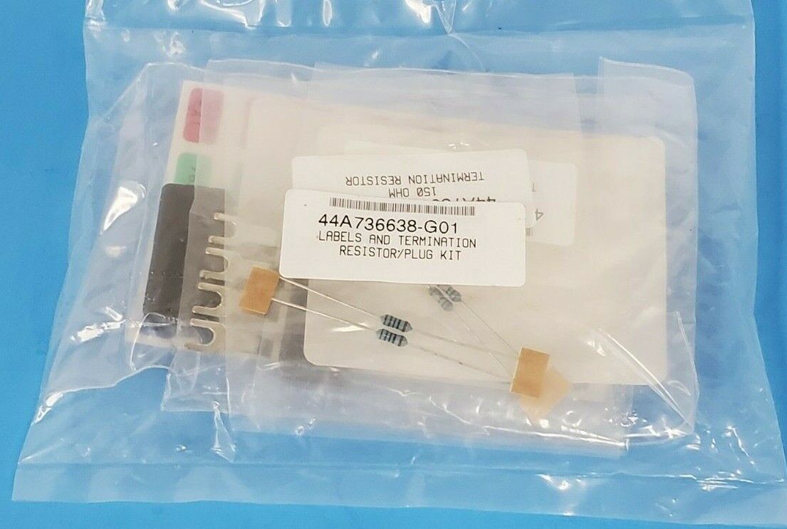 NEW GE FANUC 44A736638-G01 LABEL AND TERMINATION RESISTOR / PLUG KIT ...