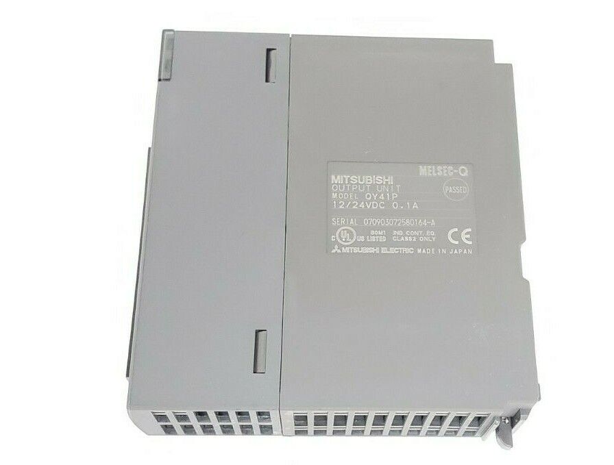 MITSUBISHI MELSEC-Q QY41P OUTPUT MODULE 12/24VDC 0.1A — PremiumPLC