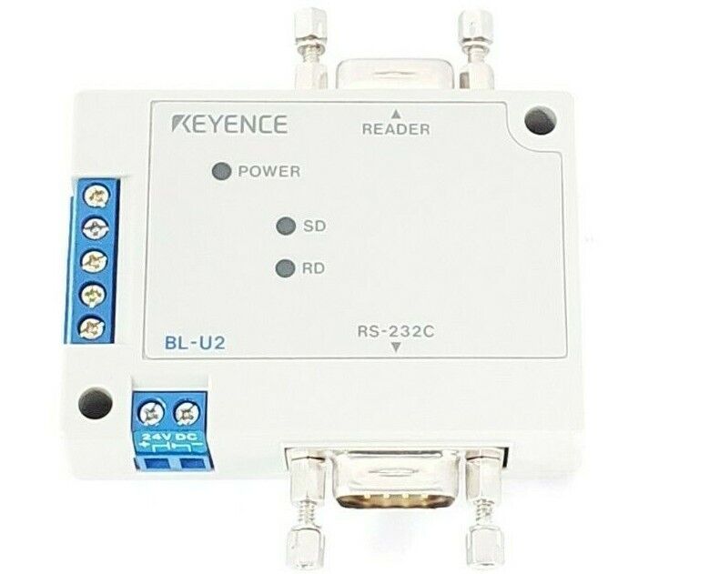 KEYENCE BL-U2 BARCODE SCANNER POWER SUPPLY UNIT 24VDC 250mA — PremiumPLC