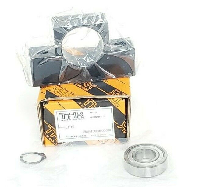 NIB THK EF15 BALL SCREW SUPPORT UNIT ASSEMBLY 6002Z BEARING 2584150000 ...