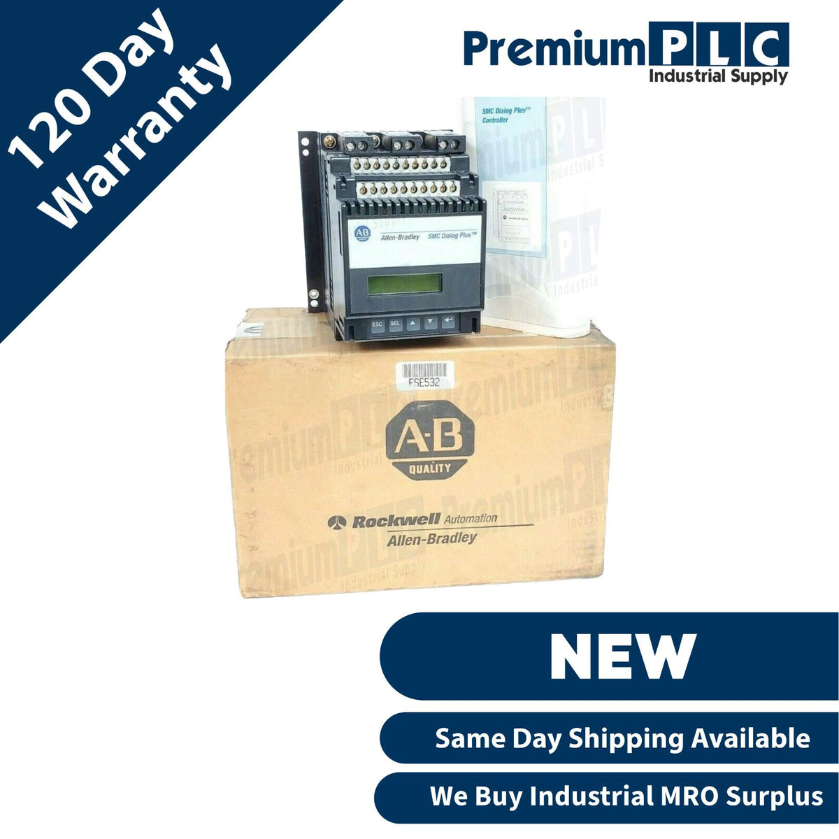 NEW ALLEN BRADLEY 150-B24NBD /A SMC DIALOG PLUS SMART MOTOR CONTROLLER ...