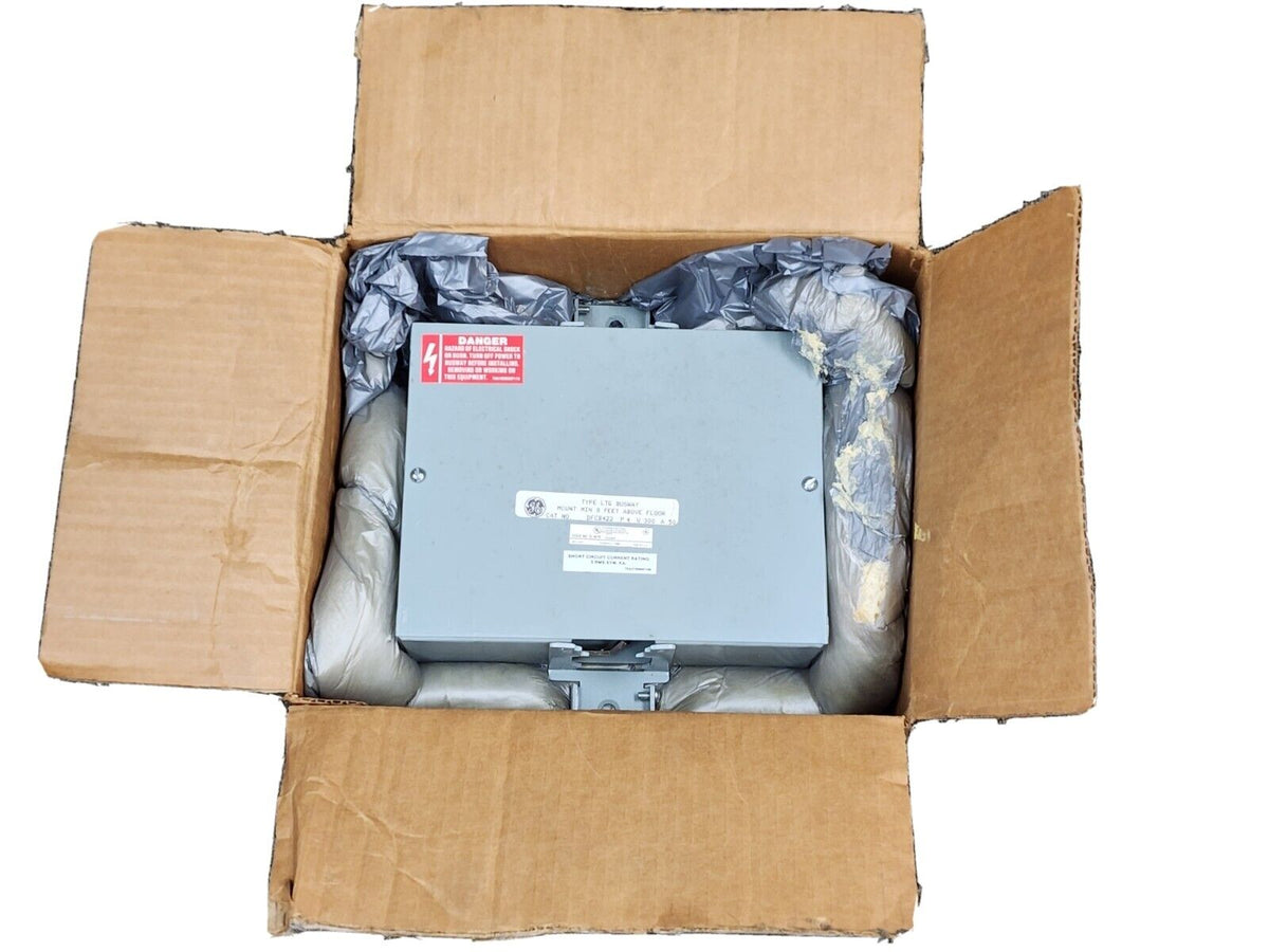 NEW GENERAL ELECTRIC DFCB422 FEED-IN BOX 50A 300V 4P CENTER TYPE ...