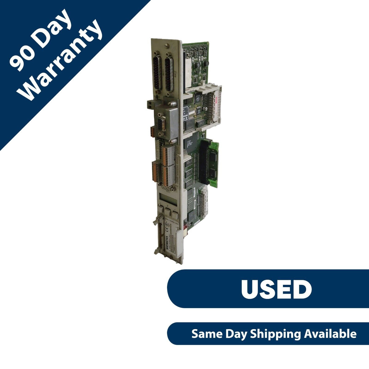 USED SIEMENS 6SN1118-0NH01-0AA1 SIMODRIVE 611 UNIVERSAL 2-AXIS ENCODER ...