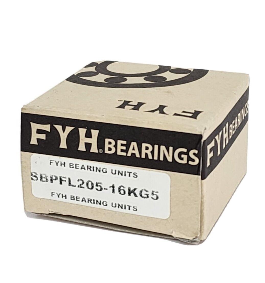 NIB FYH BEARINGS SBPFL205-16KG5 FLANGED BEARING 2-BOLT — PremiumPLC