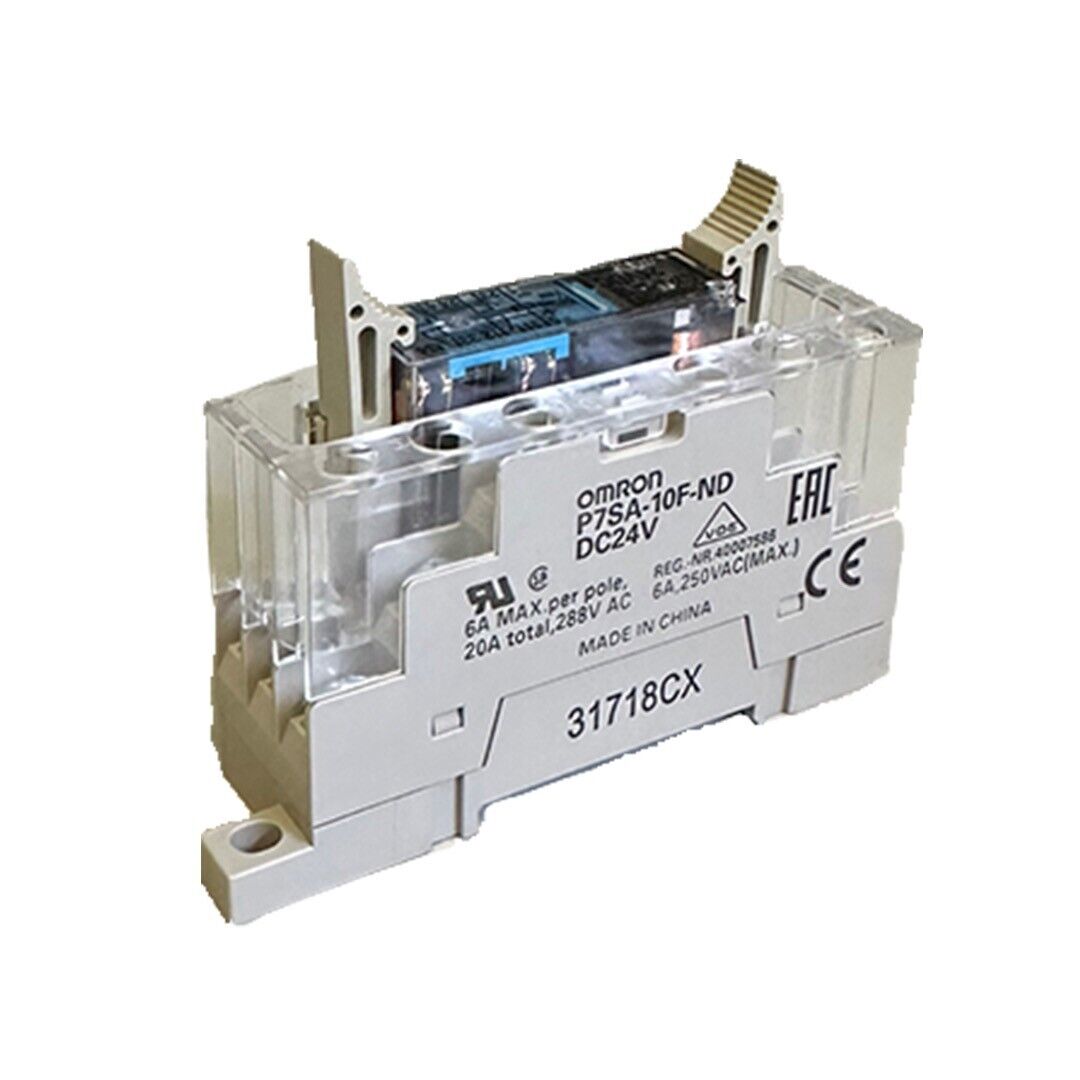 NEW OMRON P7SA-10F-ND / P7SA10FND DC24V RELAY SOCKET W/ G7SA-3A1B RELA ...