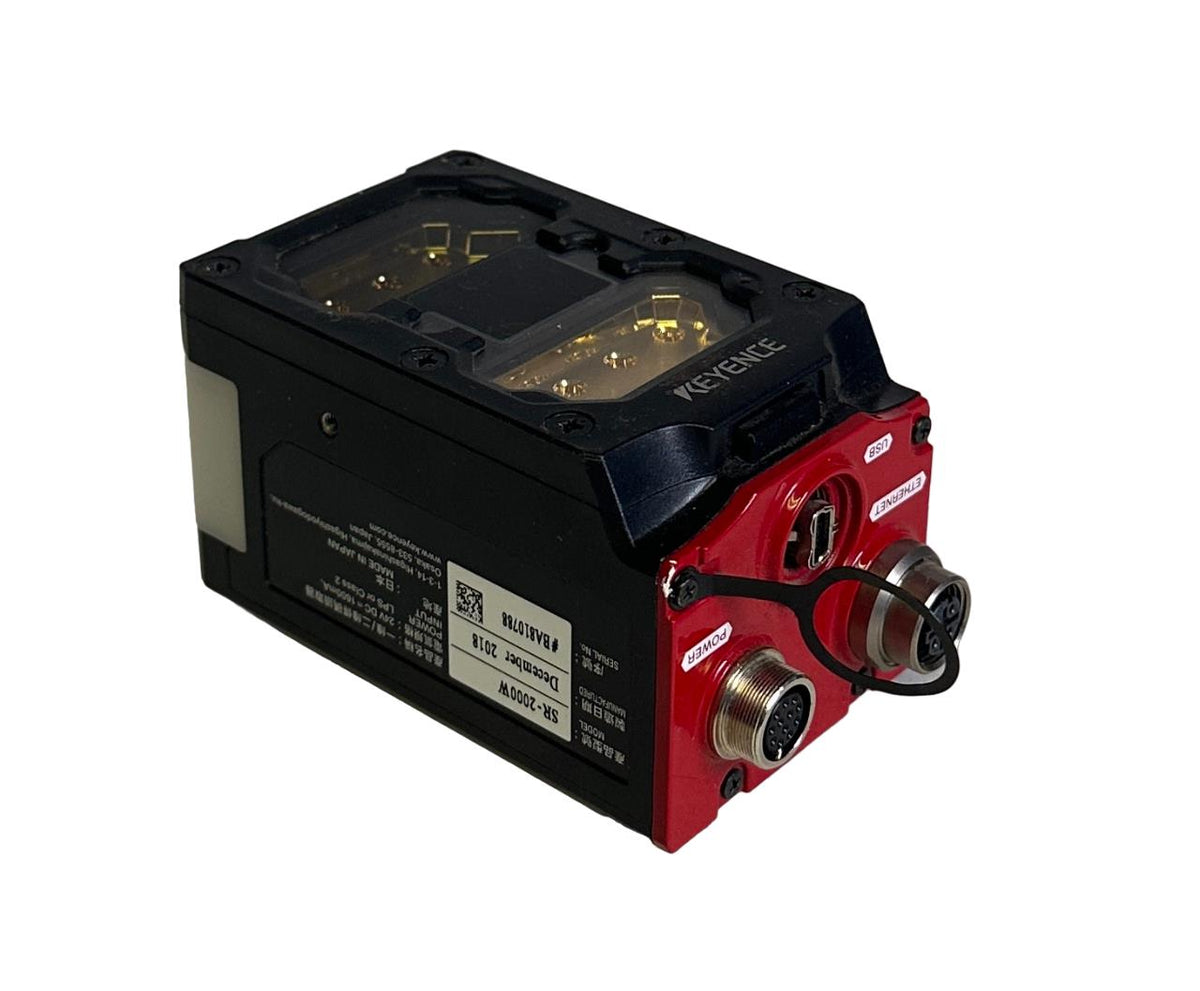 KEYENCE SR-2000W / SR2000W 1D-2D CODE READER ULTRA-WIDE 24Vdc CMOS RED ...