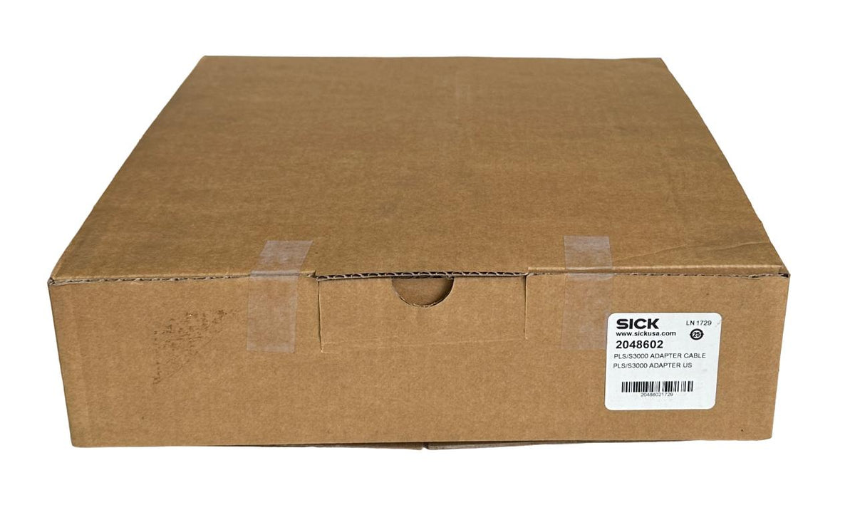NEW SICK 2048602 PLS/S3000 ADAPTER CABLE ASSEMBLY 24VDC CHANGEOVER CAB ...