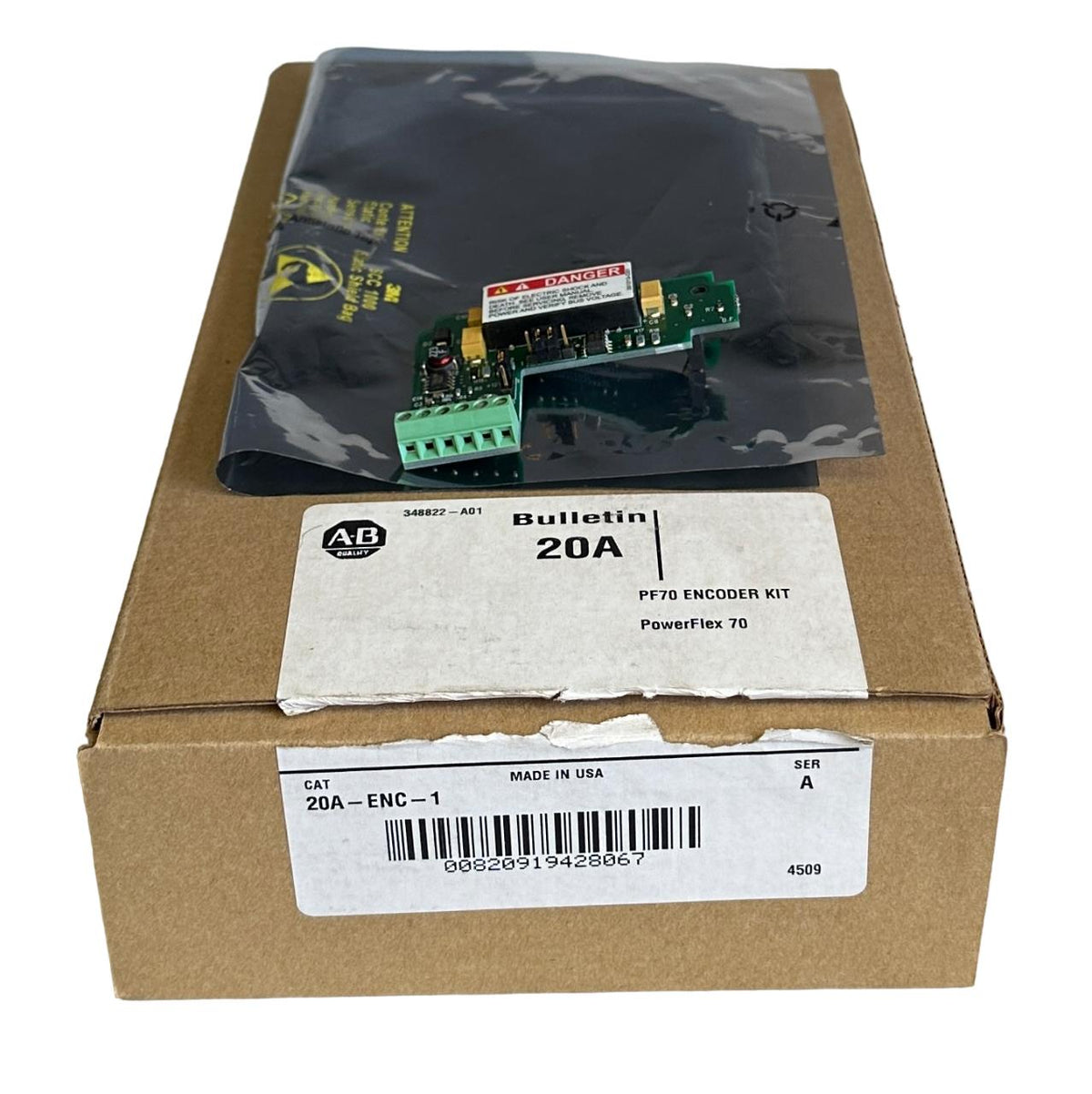 NEW ALLEN BRADLEY 20A-ENC-1 /A PowerFlex 70 ENCODER KIT BOARD 20AENC1 ...