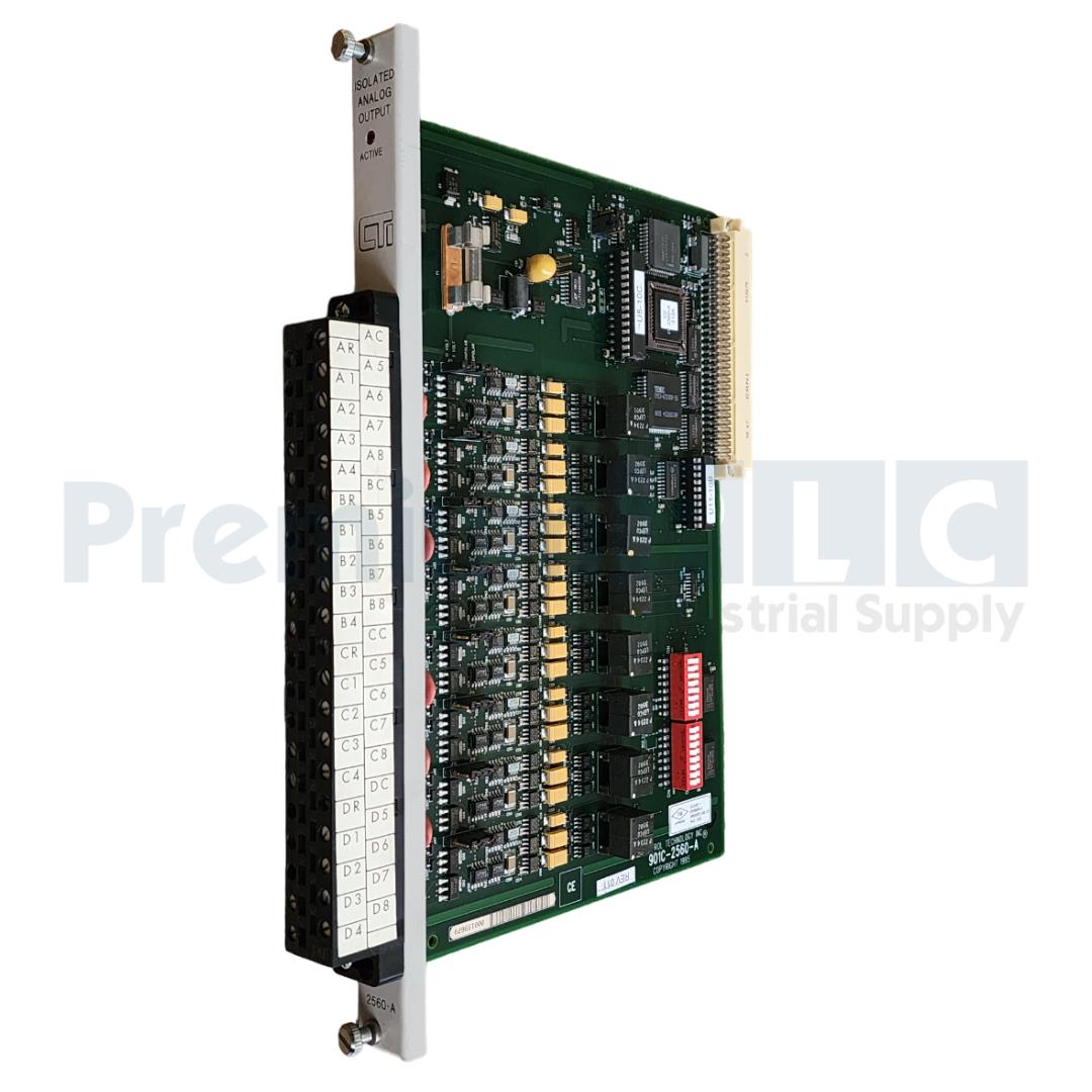 USED CTi SIEMENS TI SIMATIC 901C-2560-A ISOLATED ANALOG OUTPUT BOARD 8 — PremiumPLC