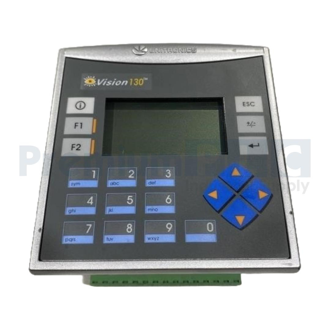 UNITRONICS V130-33-TA24 VISION 130 SERIES PLC+HMI PANEL MONOCHROME DIS ...