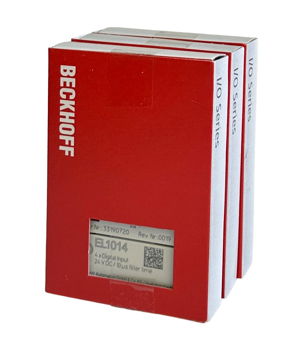3 NEW BECKHOFF EL1014 I/O SERIES DIGITAL INPUT MODULES 24VDC OEM ...