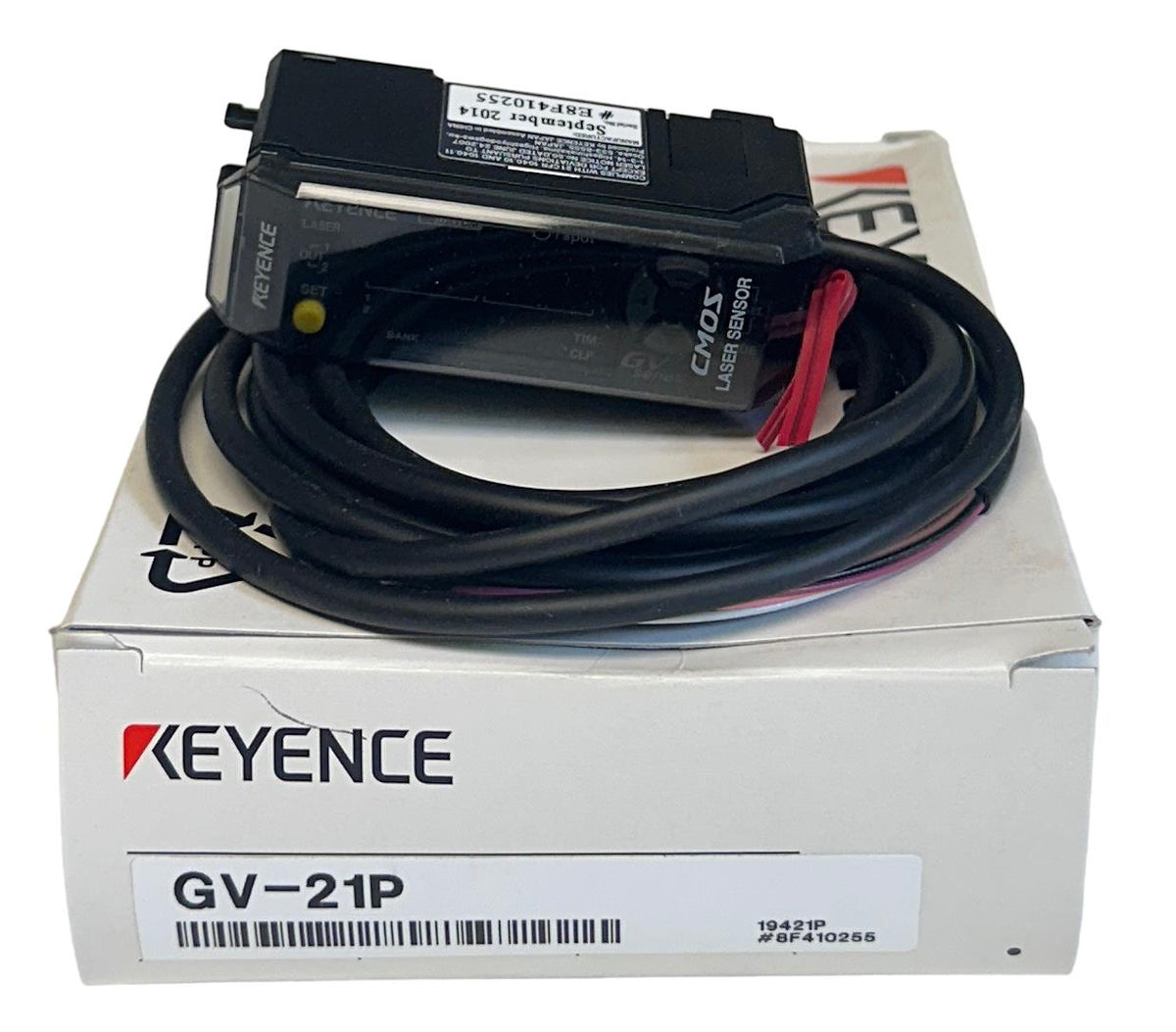 NEW KEYENCE GV-21P / GV21P CMOS GV SERIES DIGITAL LASER SENSOR 10-30VD — PremiumPLC