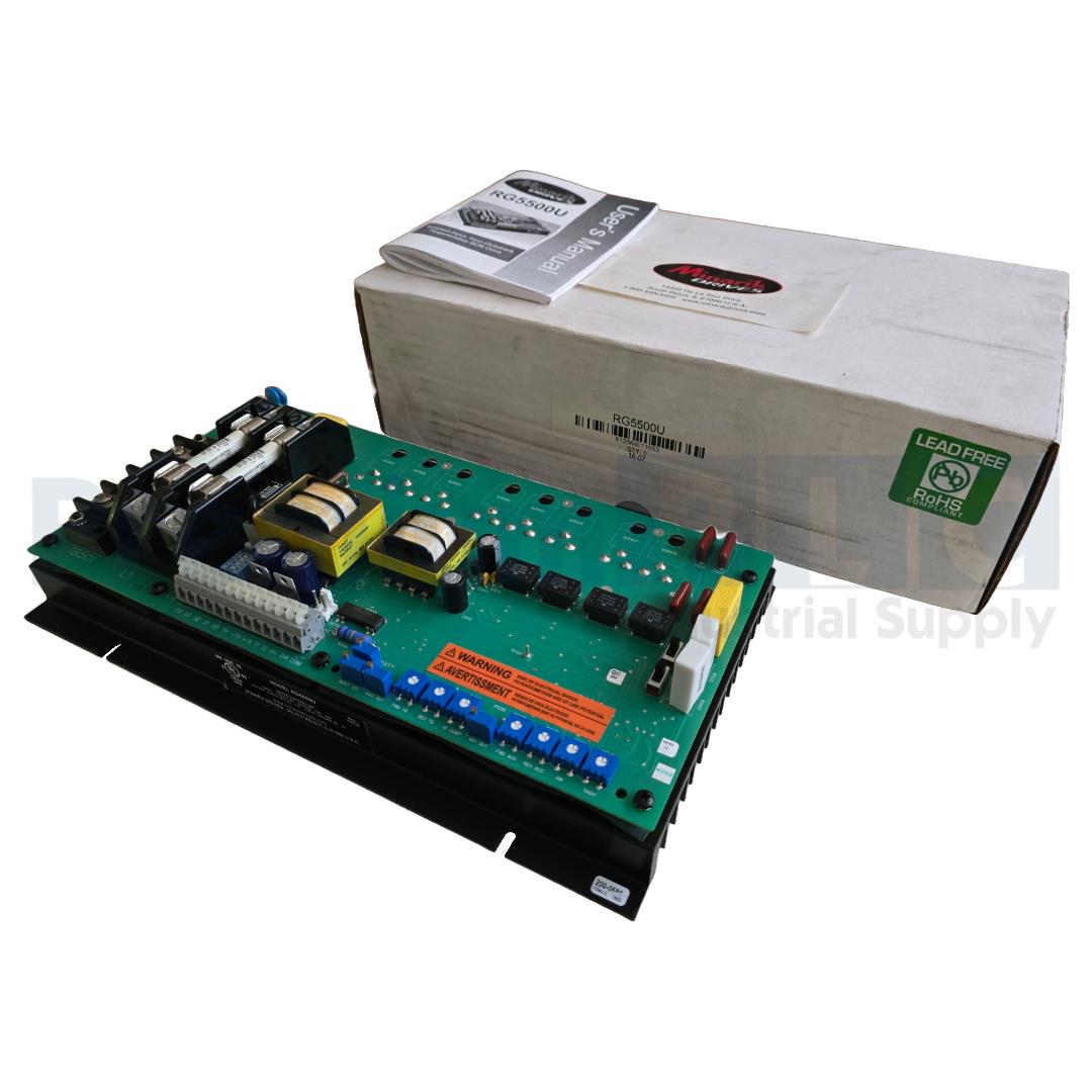 NEW MINARIK DRIVES RG5500U DC MOTOR CONTROL DRIVE 1-5HP 115/230V W/202 ...