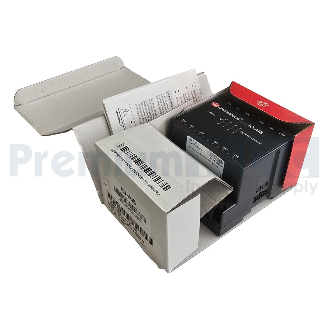 NEW UNITRONICS IO-AI8 / IOAI8 VISION I/O EXPANSION MODULE 8-ANALOG IN — PremiumPLC