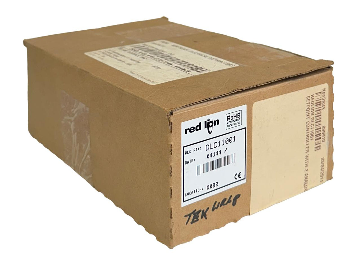 RED LION DLC11001 MODEL DLC DUAL LOOP TEMPERATURE CONTROLLER RS485 MOD ...