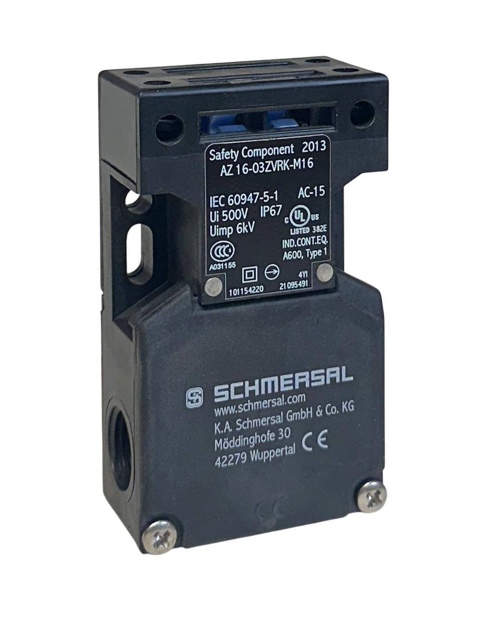 SCHMERSAL AZ 16-03ZVRK-M16 / 90459-1194 SAFETY INTERLOCK SWITCH 500V 6 ...