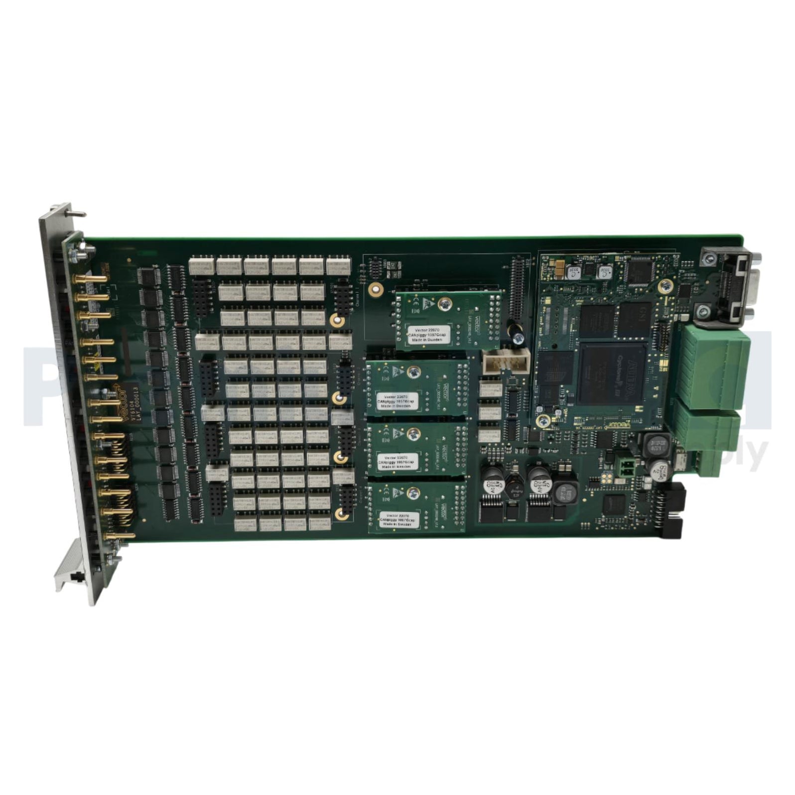 VECTOR VT6204 4-CHANNEL NETWORK MODULE W/(4)22070 FOR VT SYSTEM HIL TE ...