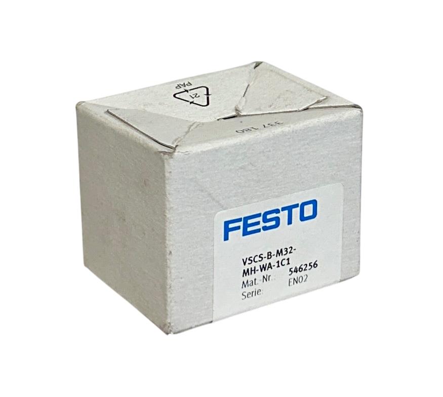 FESTO VSCS-B-M32-MH-WA-1C1 / 546256 PNEUMATIC SOLENOID VALVE 24VDC NSF ...