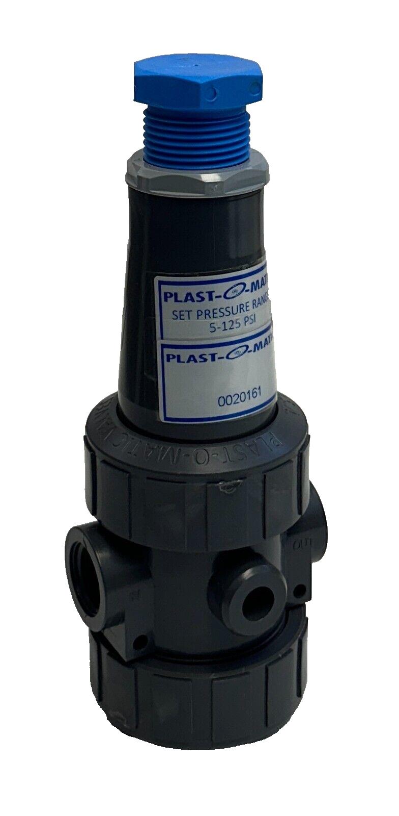PLAST-O-MATIC PRHM050EP-PV / PRHM050EPPV PRESSURE REGULATOR 1/2'' PRHM ...