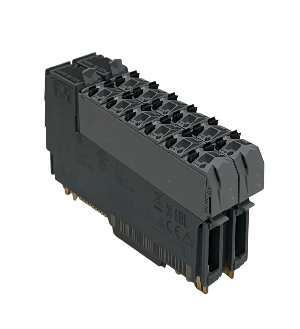 2 B&R X20 PS 9400 / X20PS9400 X20 SERIES POWER SUPPLY MODULES 24VDC FO ...