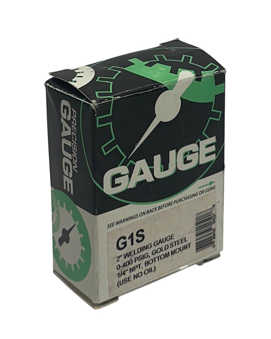 CPI CONTINENTAL PRECISION INSTRUMENTS G1S WELDING GAUGE 2'' 0-400PSIG ...