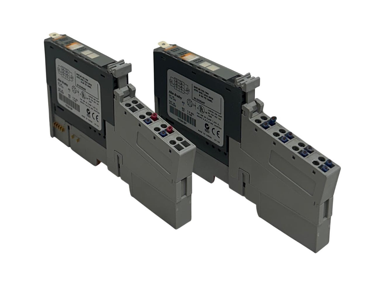 2 ALLEN BRADLEY 1734-OX2 /C POINT I/O RELAY OUTPUT MODULES W/ 1734-MB — PremiumPLC